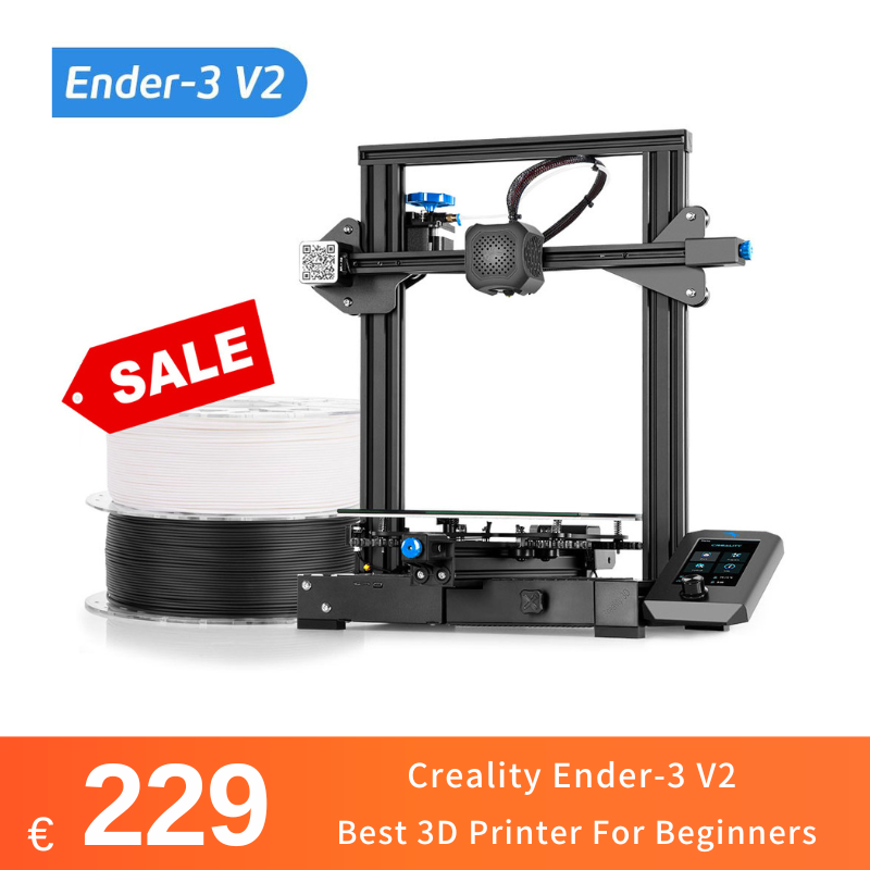 Ender-3 V2 3D-Drucker | V4.2.2 Aktualisiertes Silent-Motherboard ...
