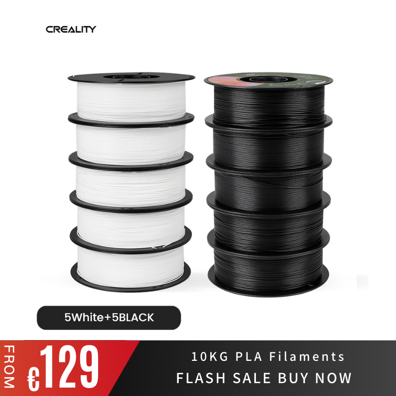 Crazy Week Sale - Creality Ender Series PLA White Filament Bundles 10KG
